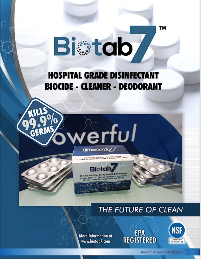 BIOTAB 7 Medical Grade Disinfectant - Qatar Oilfield Supply Centre W.L.L